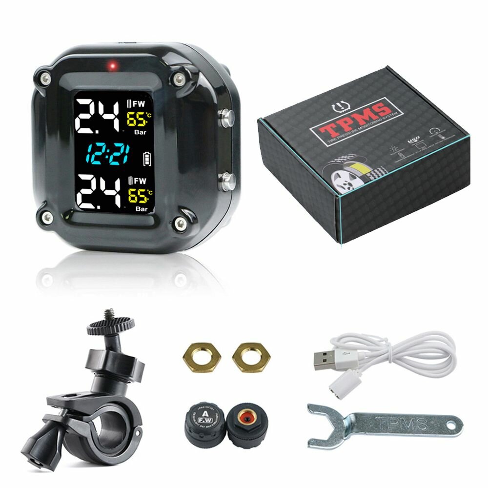 Система контроля давления в шинах TPMS для мотоцикла/Беспроводной датчик давления в шинах