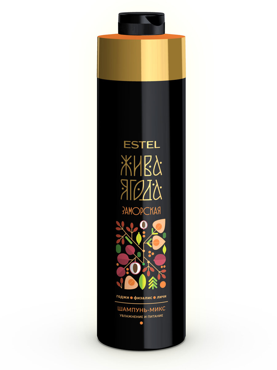 Шампунь-микс для волос и кожи головы ESTEL Жива Ягода заморская (1000 мл)