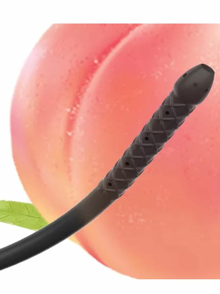 Силиконовая гибкая насадка для анального душа "SILICON ANAL DOUCHE" 49см