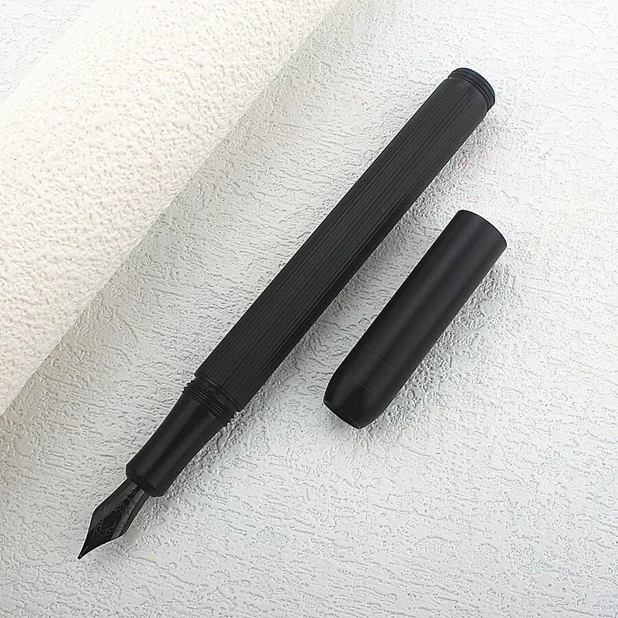 Черная перьевая ручка Jinhao 75, перо F 0.5MM, цвет 78