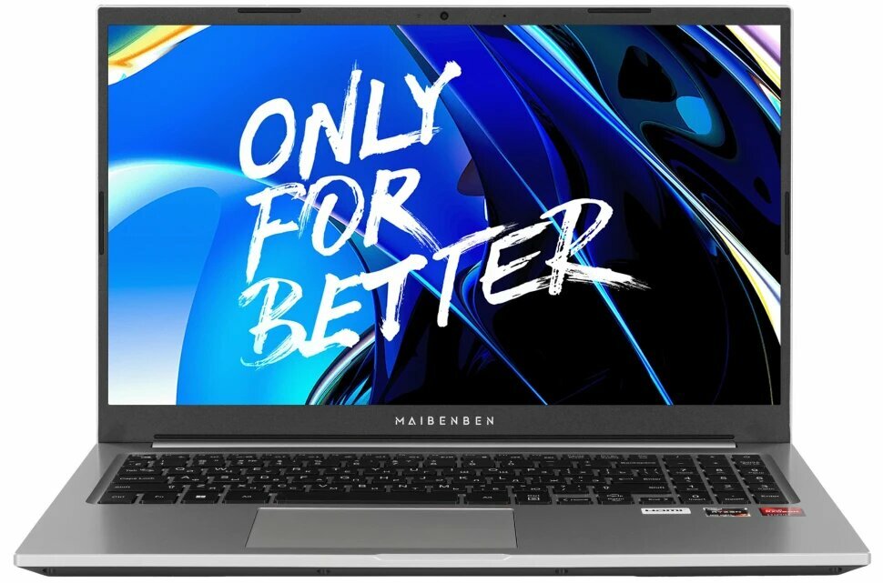 15.6" Ноутбук MAIBENBEN M557, AMD Ryzen 7 5700U, RAM 16 ГБ, SSD 512 ГБ, AMD Radeon Graphics, Linux
