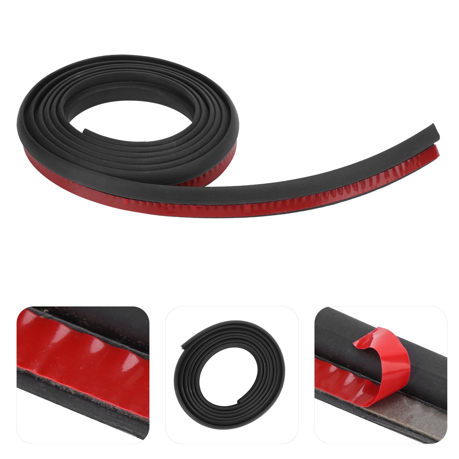 6,6-футовый уплотнитель двери автомобиля Z-образный EPDM шумоизоляционный уплотнитель универсальный для автомобиля