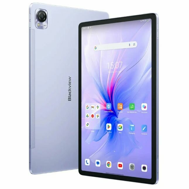 11,5" Планшет Blackview MEGA 1 (MEGA 1) 256 ГБ фиолетовый - 2000x1200, IPS, 8x2,2 ГГц, 12 ГБ, 8800 мА*ч, Android
