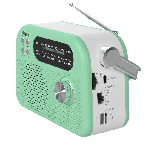 Радиоприемник Ritmix RPR-045 MINT — фото 1