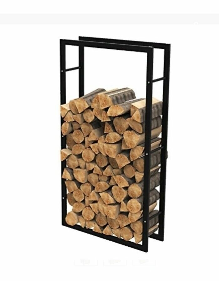 Дровница стойка Зима