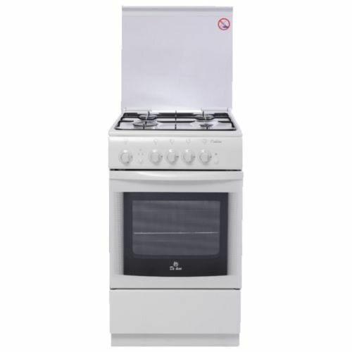 Плита газовая De Luxe 5040.36г(кр), белый