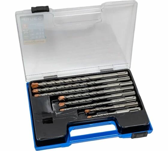 Набор буров SDS-Plus 8 шт. по бетону Зубр 29314-H8