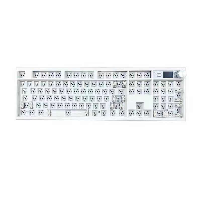 Механическая клавиатура Zoya GMK104, трехрежимная, с поддержкой Bluetooth, RGB-подсветкой, сенсорным регулятором