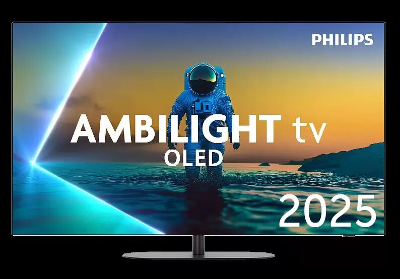 Телевизор 55 Philips 55OLED820, OLED EX, 4K UHD, Google TV, Ambilight