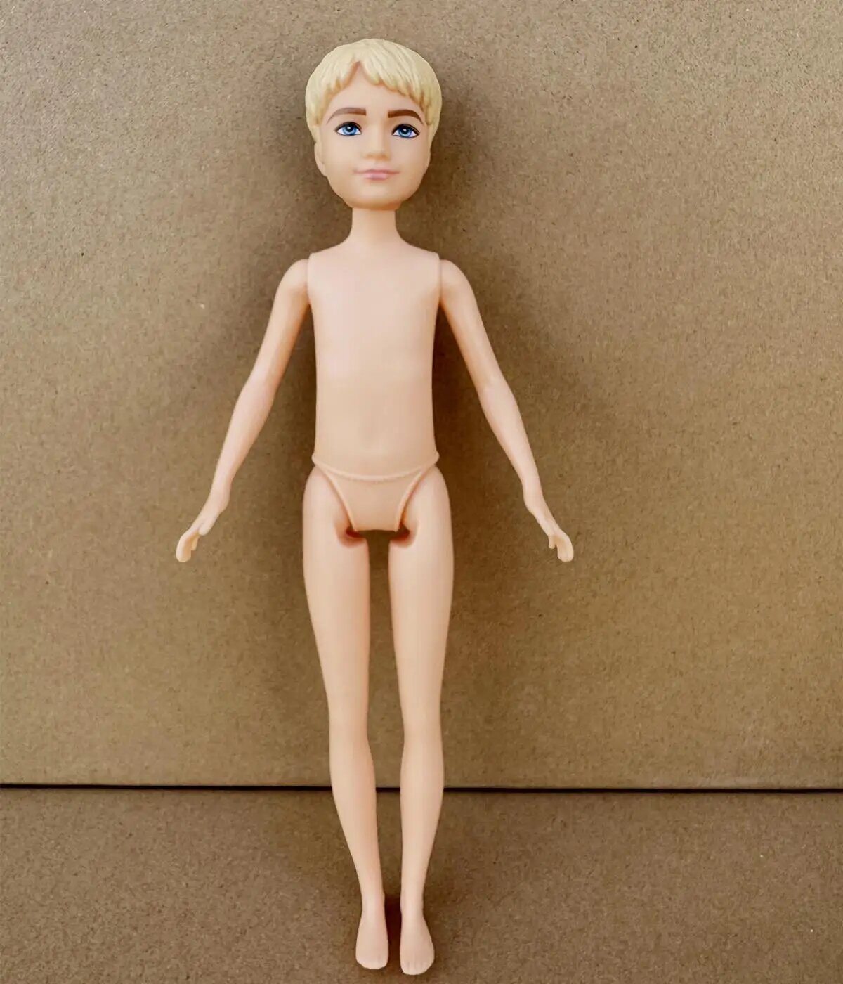 Мини кукла BJD 1/12, 13 см, темная кожа doll 7