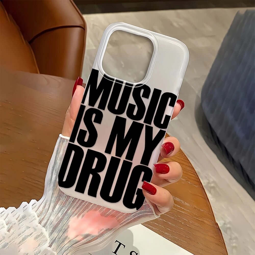 Чехол для телефона ILove Music Art для iPhone 13, чехол для iPhone 17, 15, 12, 14, 11, 16 Pro Max 12, 13 XR XSS противоударный прозрачный чехол, мягкий чехол