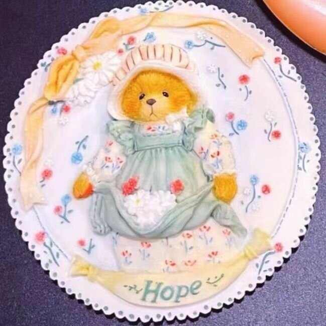 Серия Зенай Биар гипсовые фигурки белая основа 3D рельеф ручная работа для рисования детская поделка