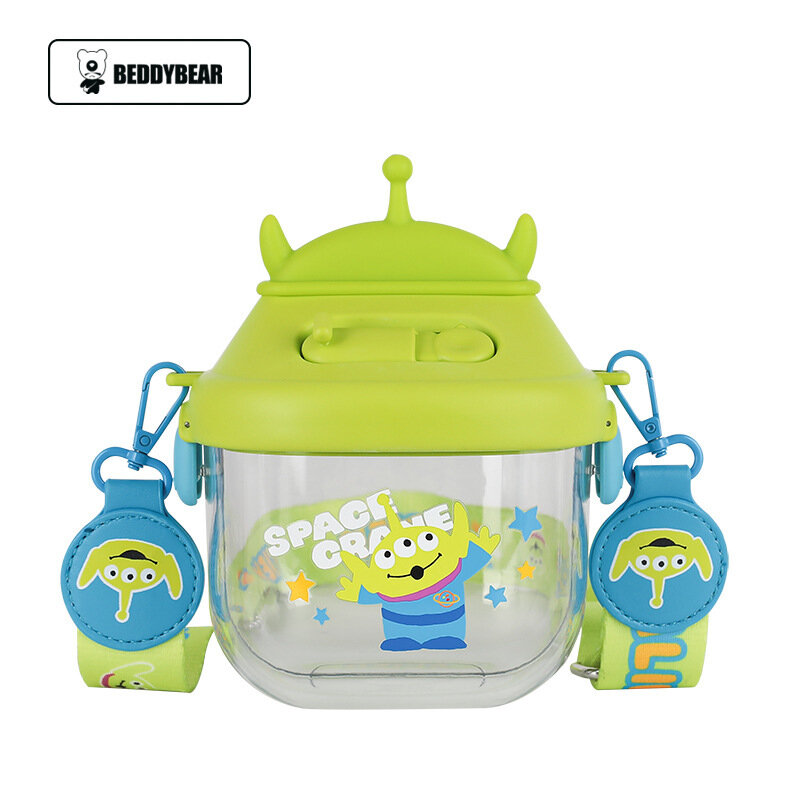 Чашка с медвежьей школой чашка Tritan летнее лето для мужчин и женщин детский сад герметичная вода чашка соломка