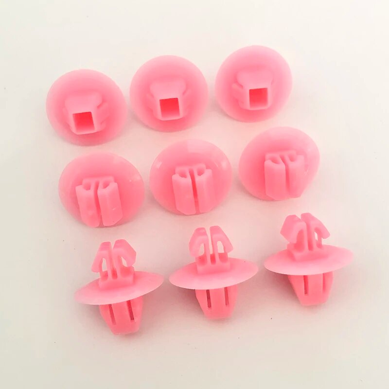 Клипсы для автомобильной отделки для Toyota RAV4, пластиковые клипсы для молдинга двери, 50pcs