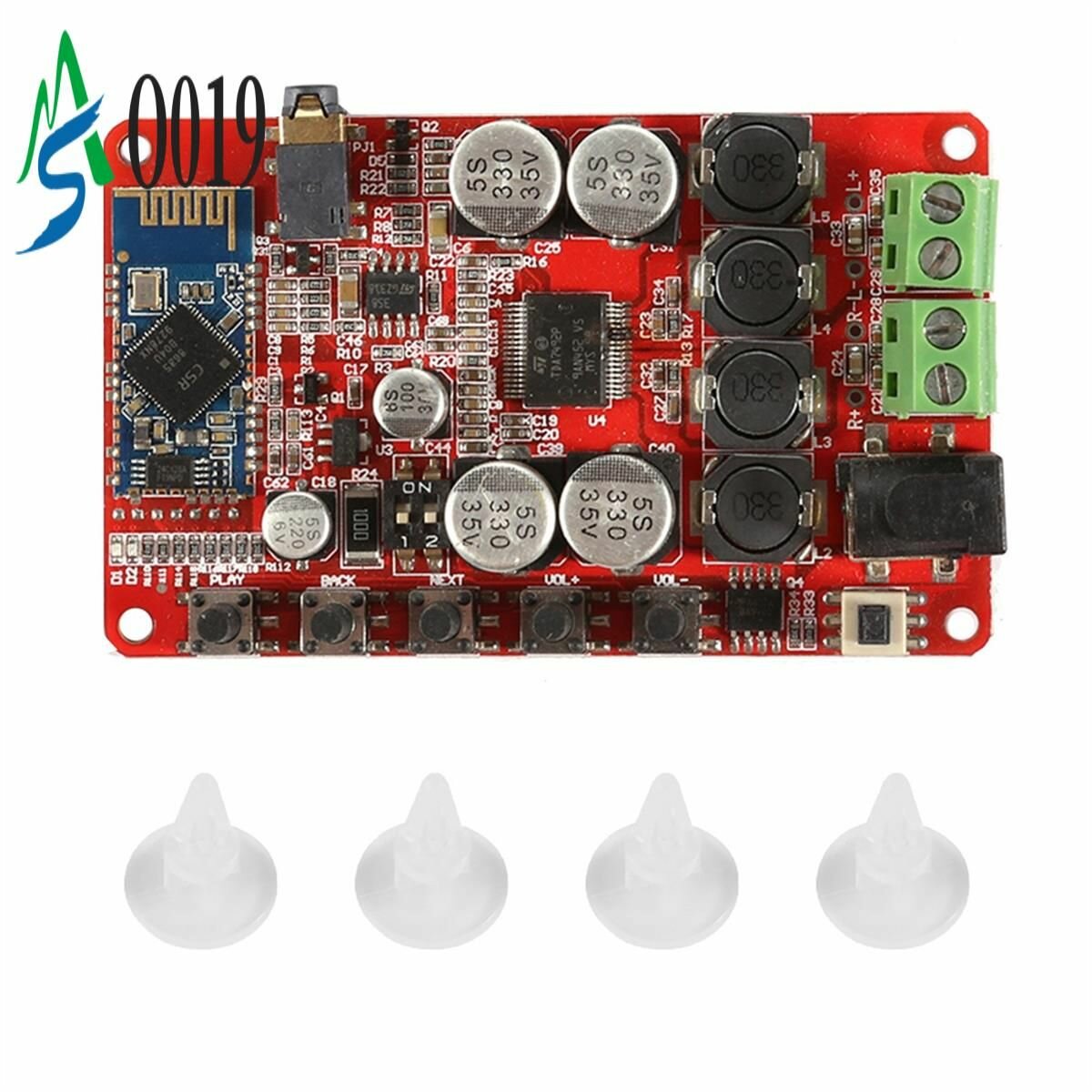 (V F B H) TDA7492P Модуль Платы Усилителя Bluetooth Усилитель Аудиоприемника