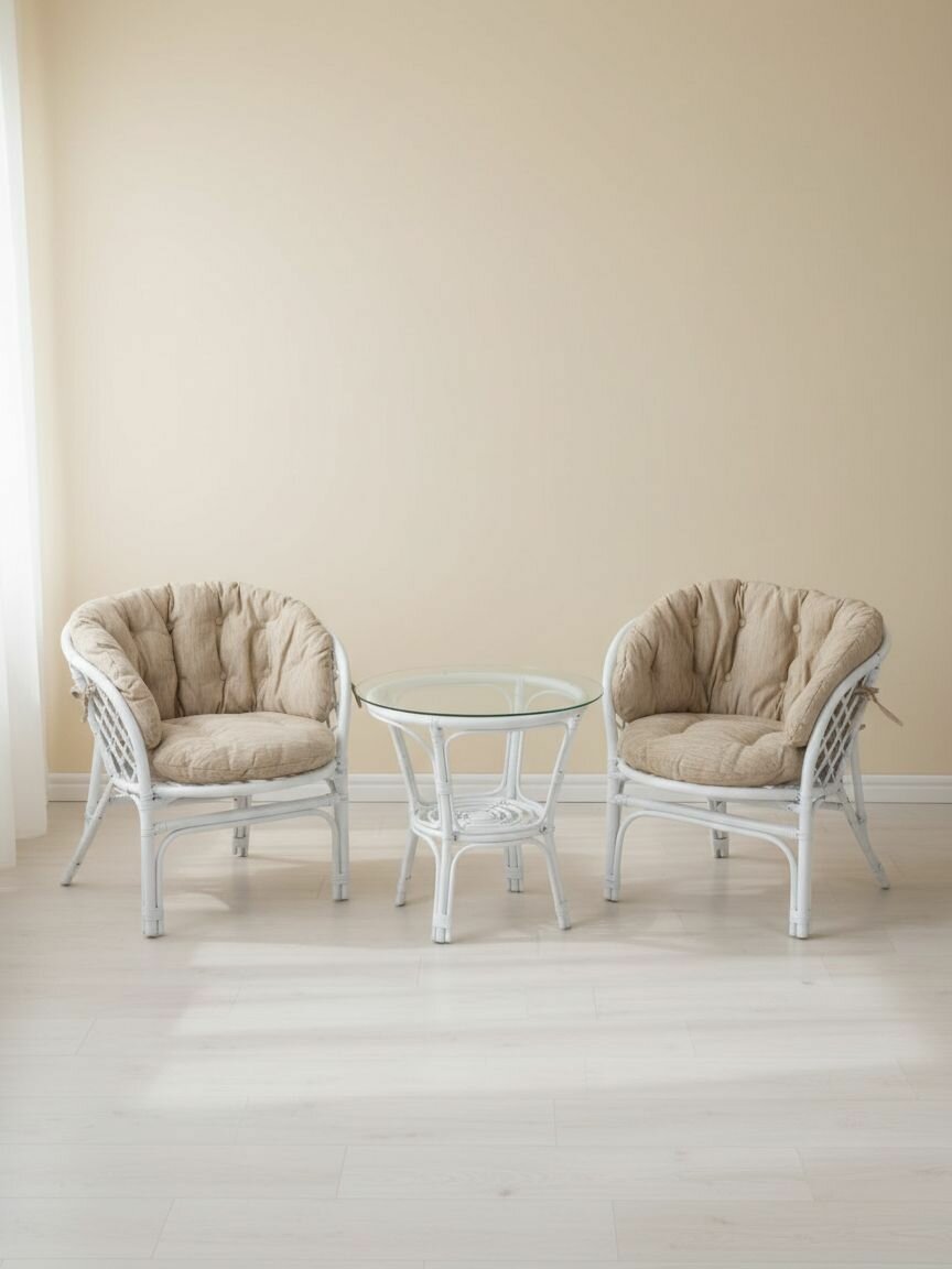 Комплект плетёной мебели