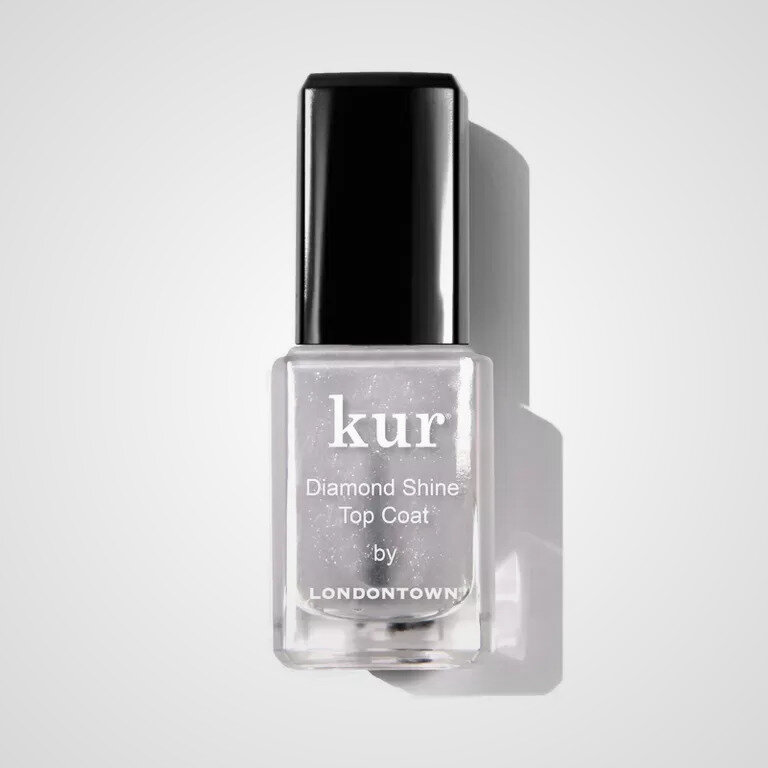 Топ покрытие с шиммером 12 мл LONDONTOWN kur Diamond Shine Top Coat Покрытие для ногтей 12 мл