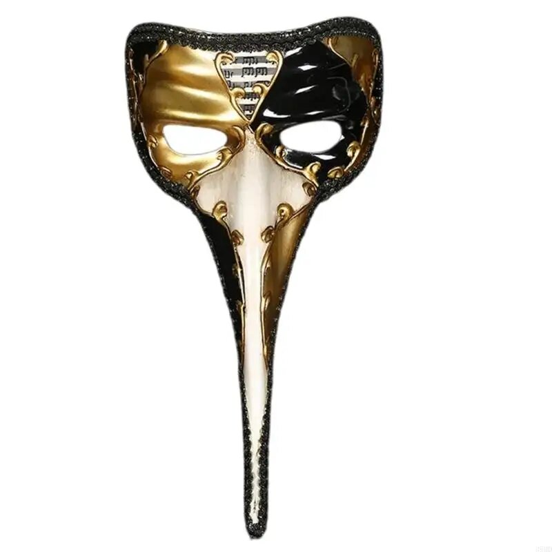 39BD венецианцы маскируют длинную носовую маску чуму доктор маска Mardi Gras Mask Mask Mask Mask