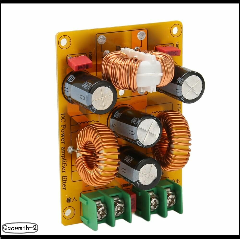 Фильтр питания от электромагнитных помех постоянного тока