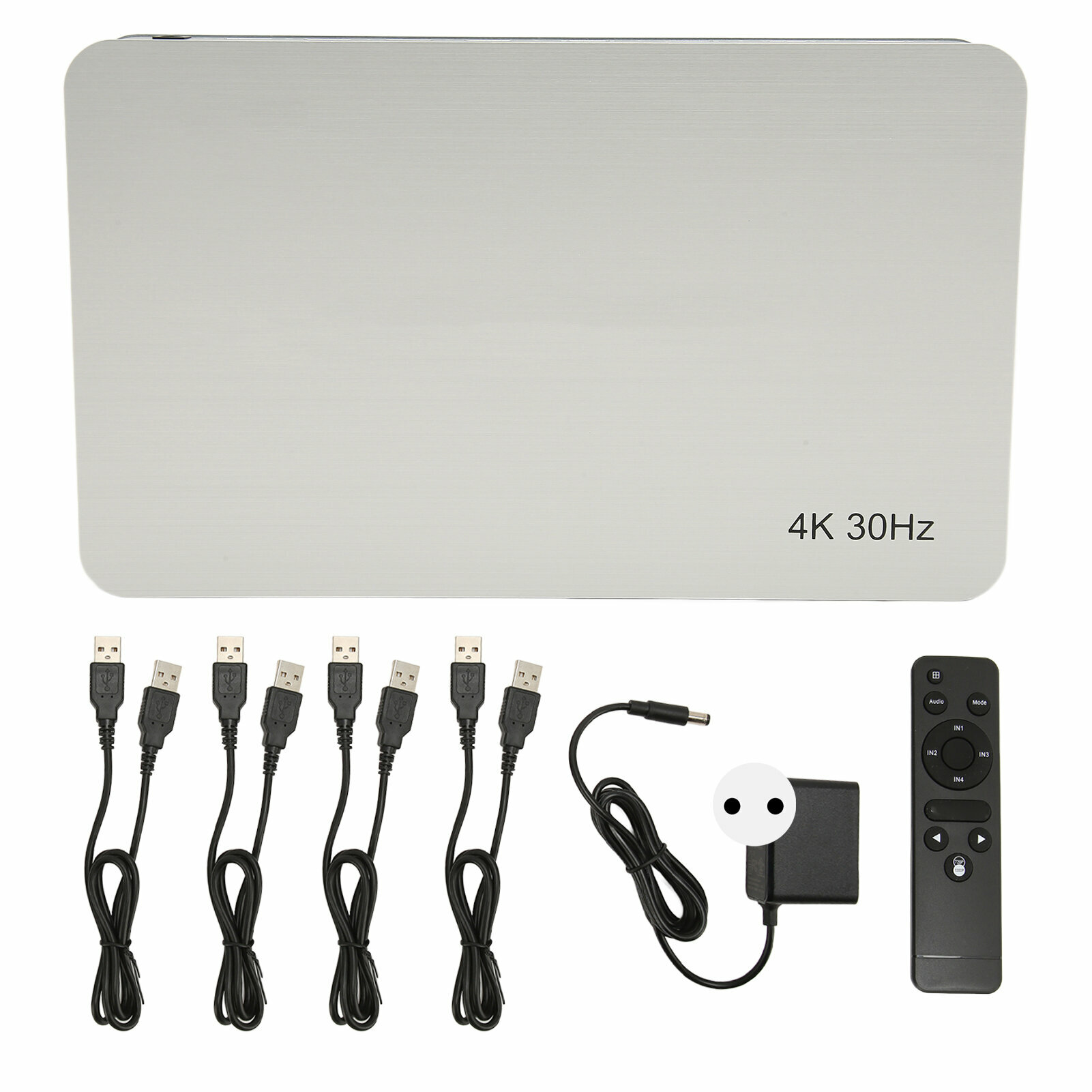 HDMI мультивьюер 4x1 4K HD quad multi viewer переключатель