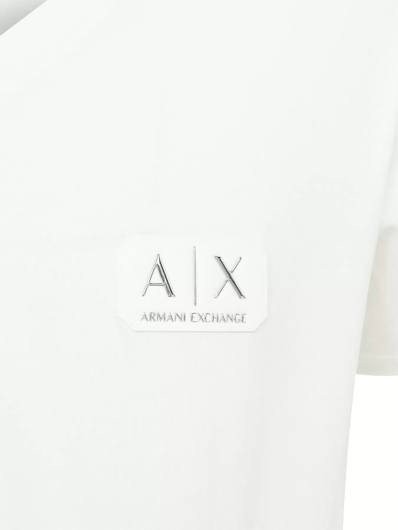 Футболка Armani Exchange, размер XXL, белый, — фото 1