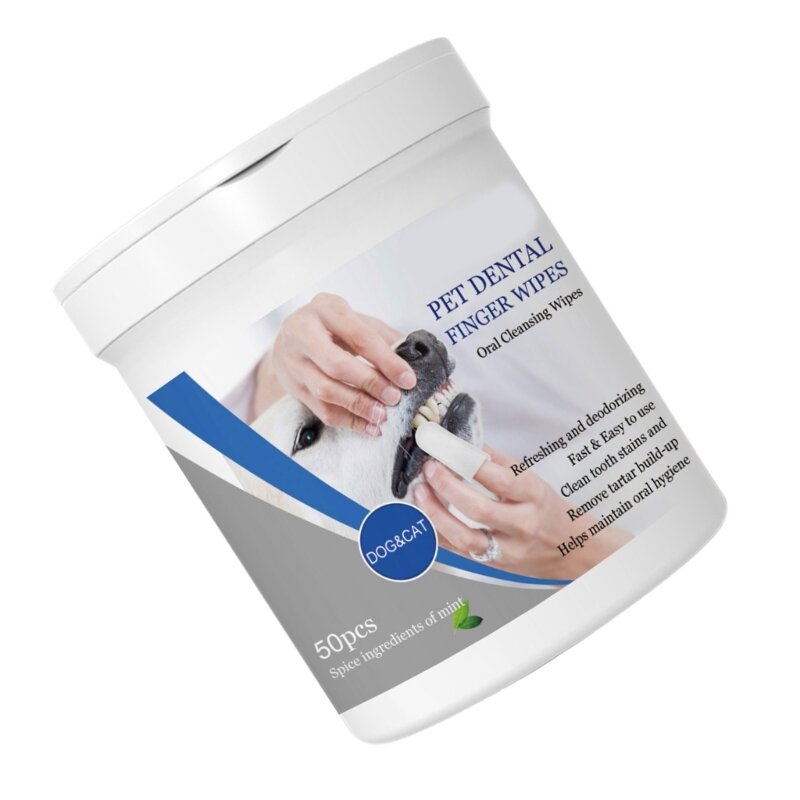 Салфетки Для Чистки Зубов Собачьими Пальцами Чистка Зубов Уход За Неприятным Запахом Изо Рта Нетоксичные Салфетки Для Чистки Зубов Чистящие Средства Для Собак И Кошек