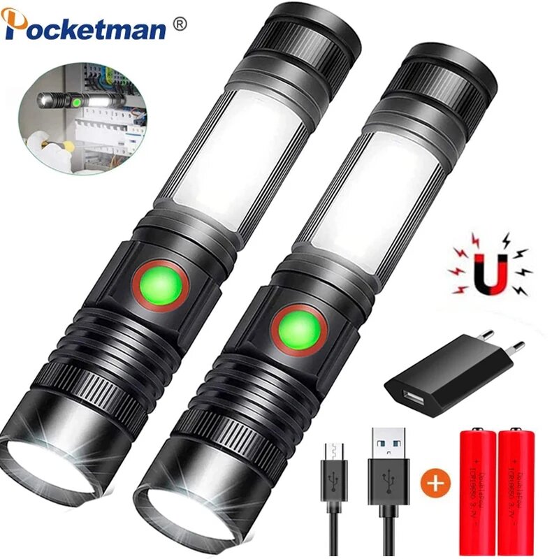 Pocketman LED Фонарик 18650, Package E — фото 1