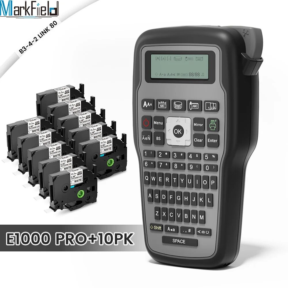 MarkField E1000 PRO, 10шт, GY E1000P-HSE231-10