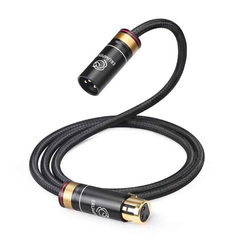 ERUMPENT XLR кабель 2м, черный