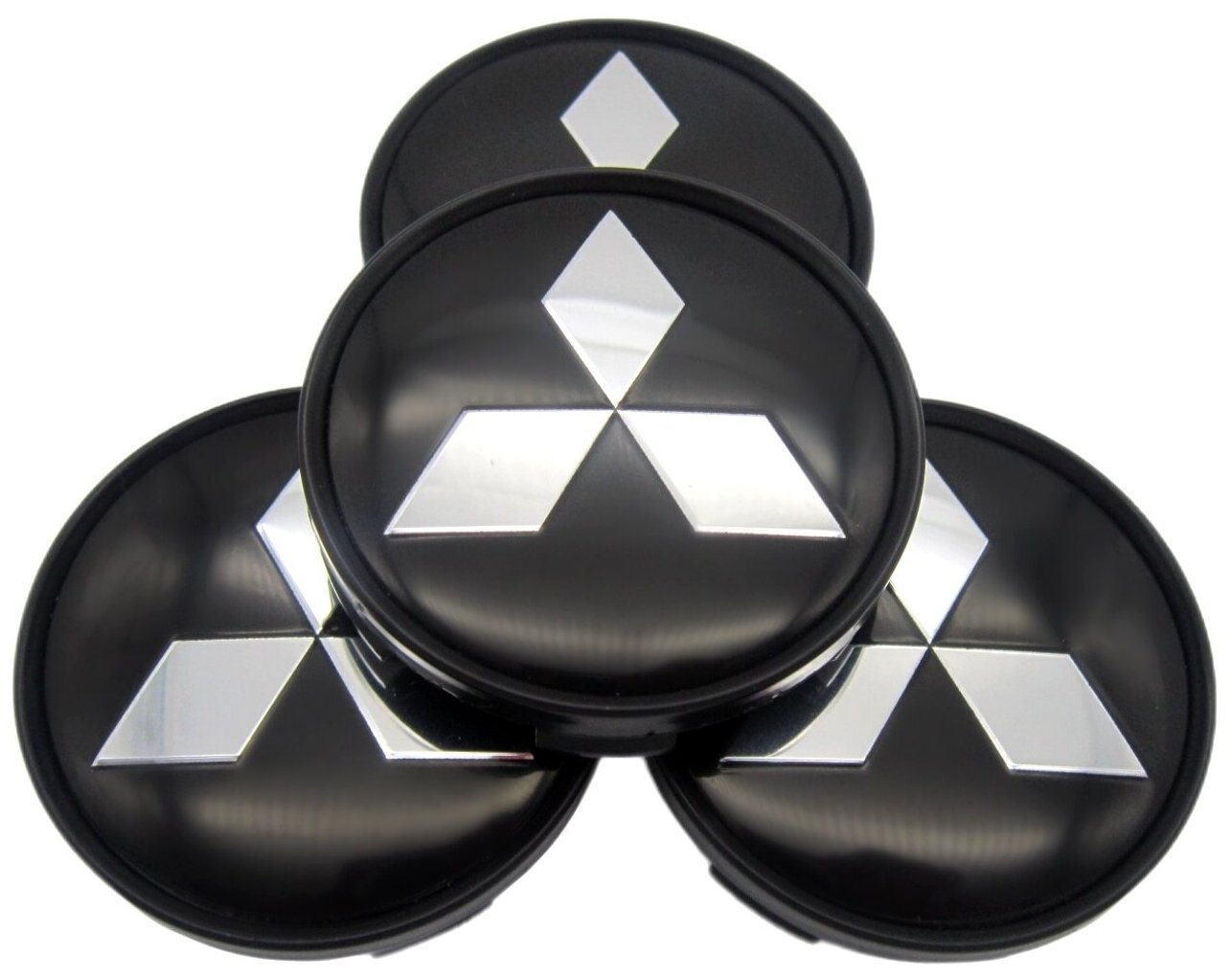 Колпачки заглушки на литые диски Реплика замена C570 Митсубиси 59/56/10 мм, 4 шт.