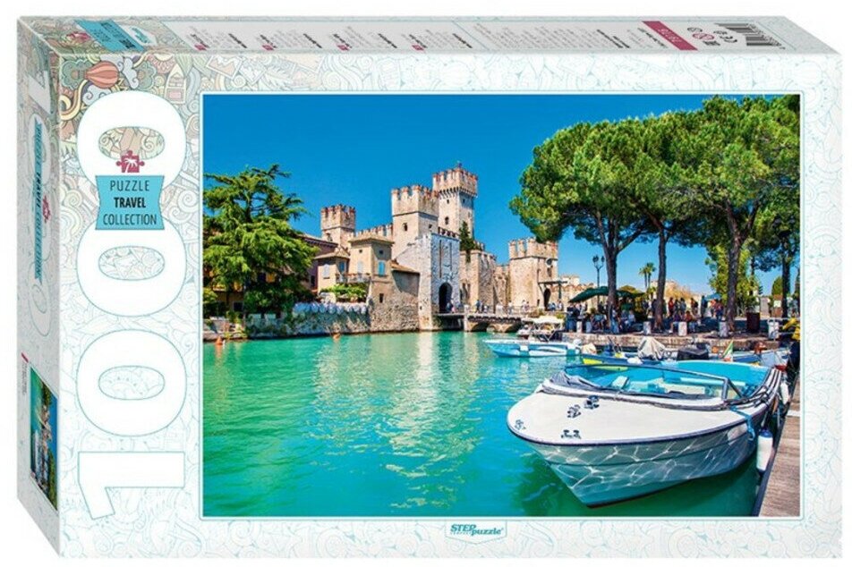 Пазлы 1000 Озера Гарда