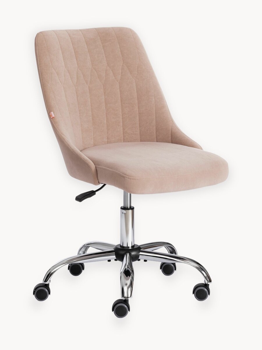 Компьютерное кресло TetChair "SWAN", офисное, с газлифтом, бежевое