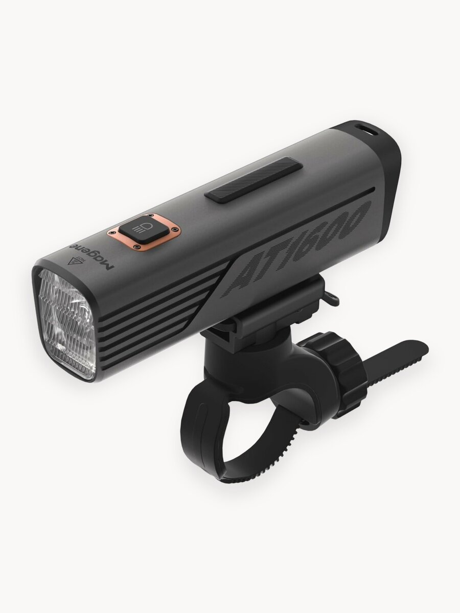 Фара Magene AT1600, LED, 1600 лм, беспроводная связь, антибликовая, IPX7