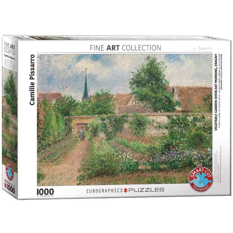 Пазл Eurographics Огород, Camille Pissarro, 1000 элементов