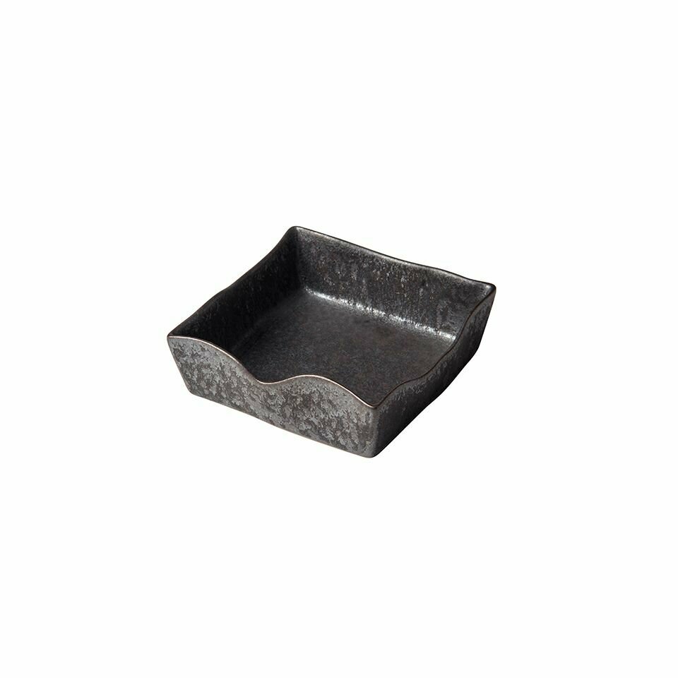 Чаша ROOMERS TABLEWARE Shell, 12 см, каменная керамика, цвет черный (L9230-M1)