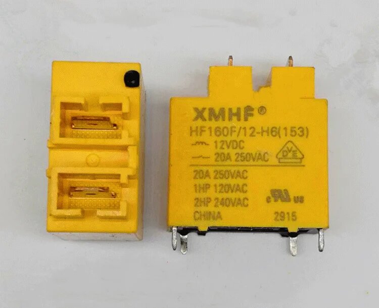 Реле HF160F 12-H6 12VDC 10PCS