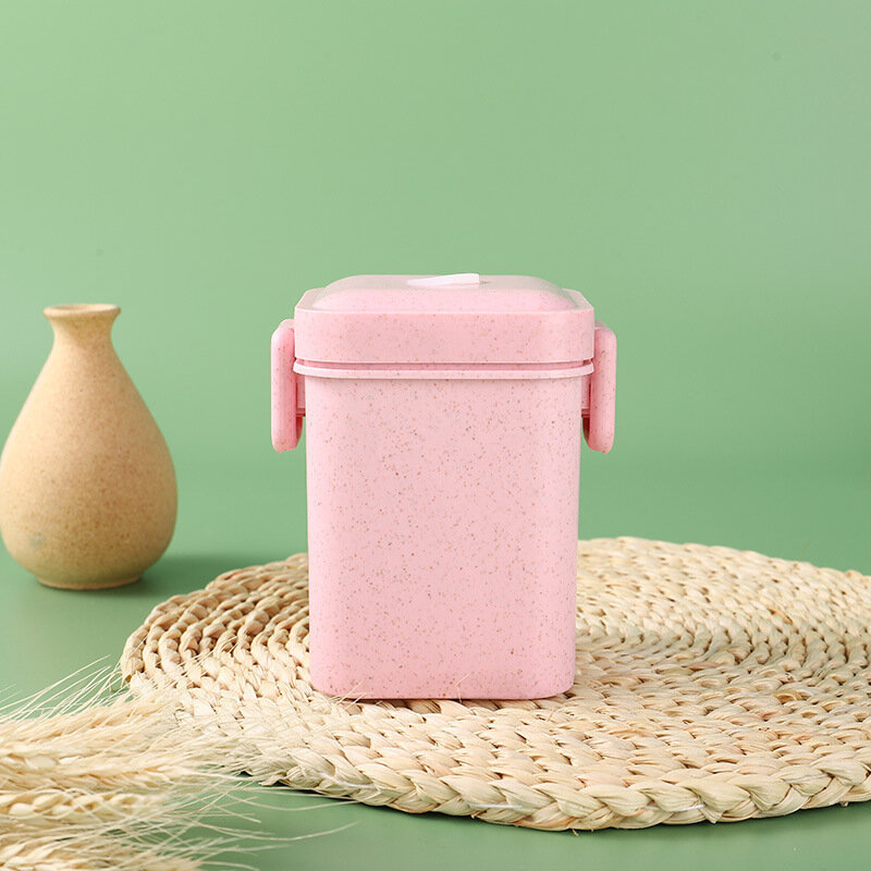 Японский ланч-бокс, пригодный для использования в микроволновой печи, трехслойный бенто-бокс с отделениями,