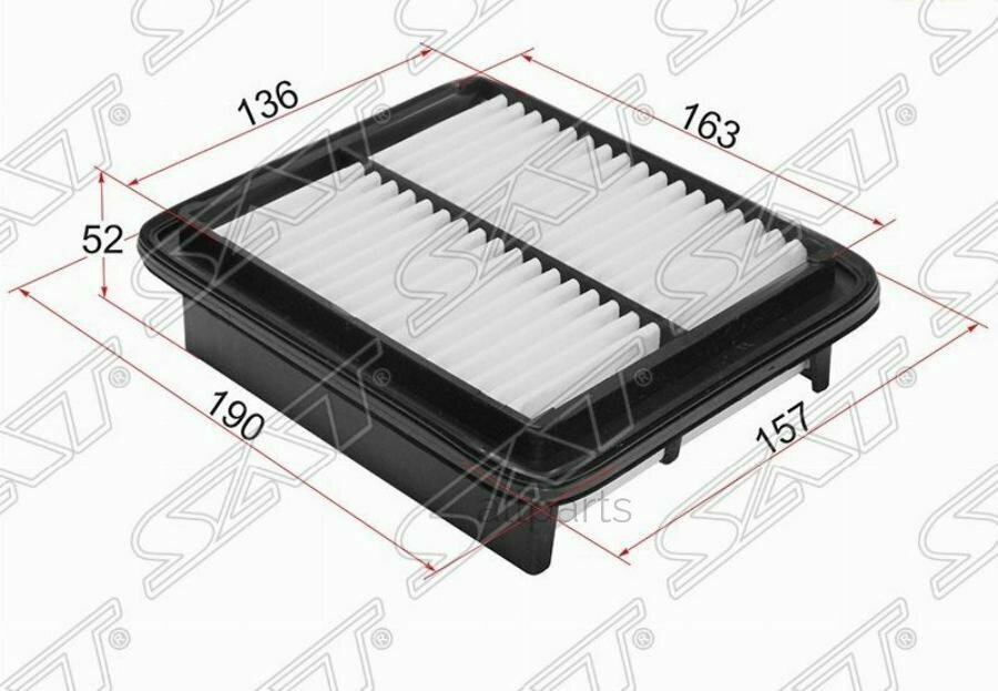 SAT ST-13780-81A00 Фильтр воздушный Suzuki Jimny 98-12