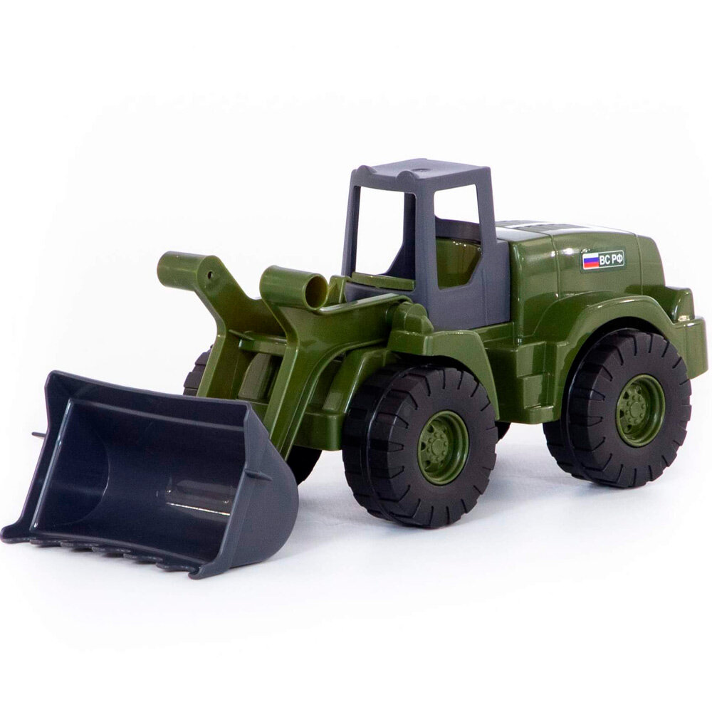 Трактор "Агат" погрузчик военный 31,5*12,5*13,5 см, пластик, для детей от 3 лет