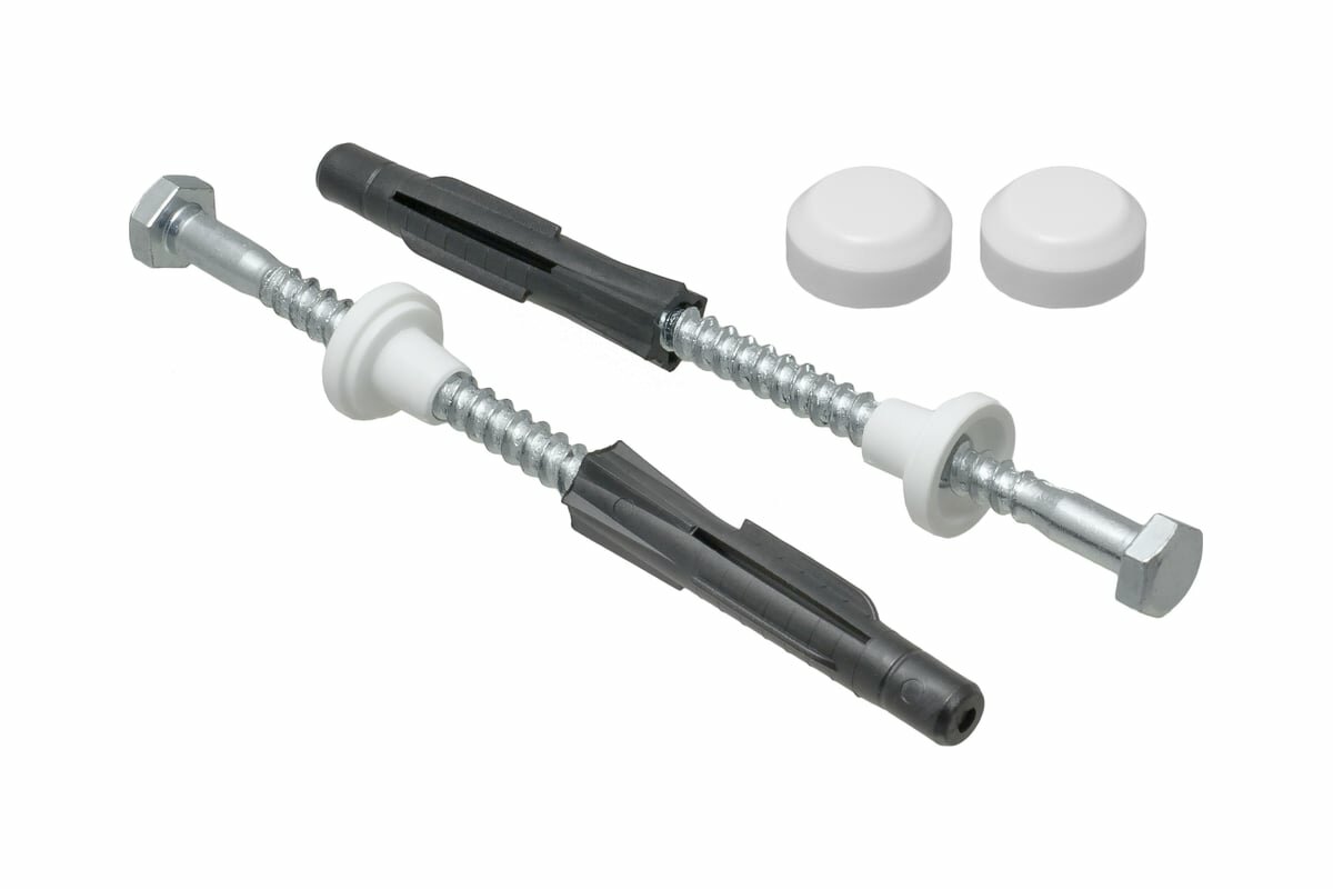 MasterProf ИС.130182 Крепление для унитаза к полу - монтажный комплект для фиксации