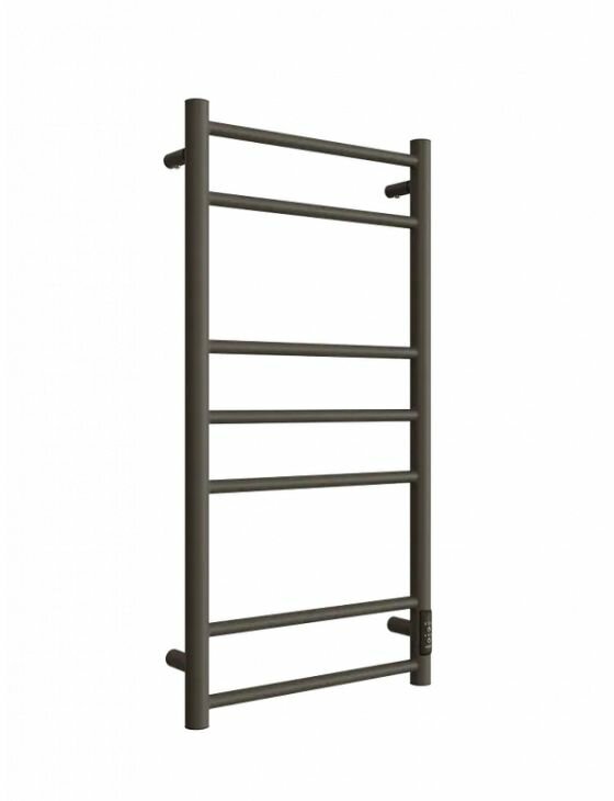 Полотенцесушитель двин L neo 80/40 Электрический диммер - блок управления на корпусе, Цвет - Графит, с кабелем