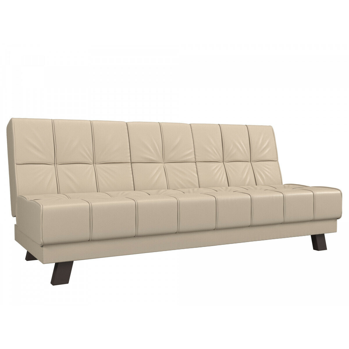 Прямой диван Винсент, Экокожа, Модель 102880