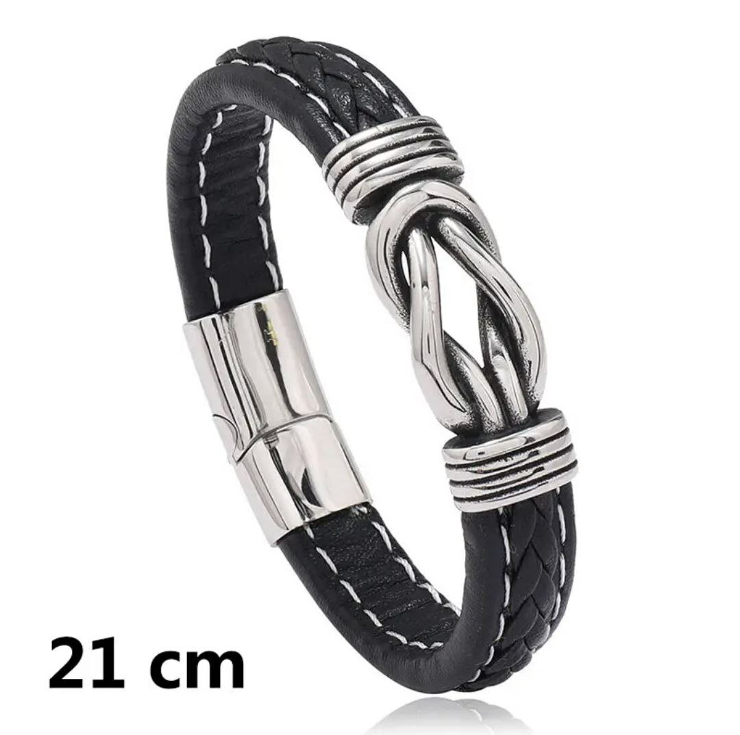 Плетеный браслет, металл