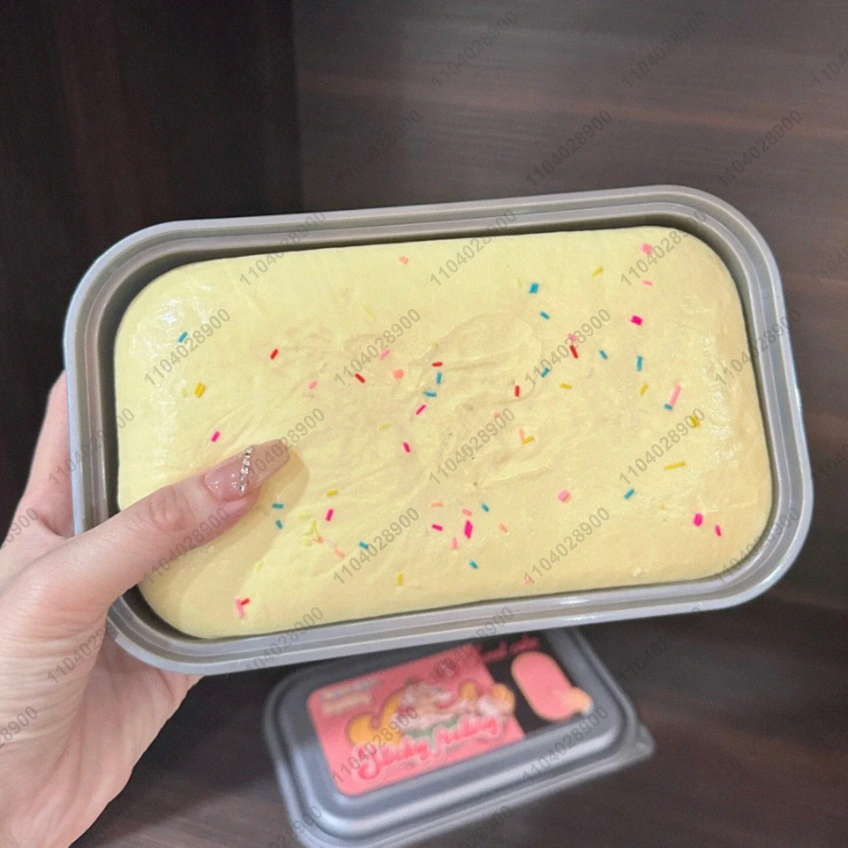 Sticky Box Cake Squishy Toy Hot Toys Banana