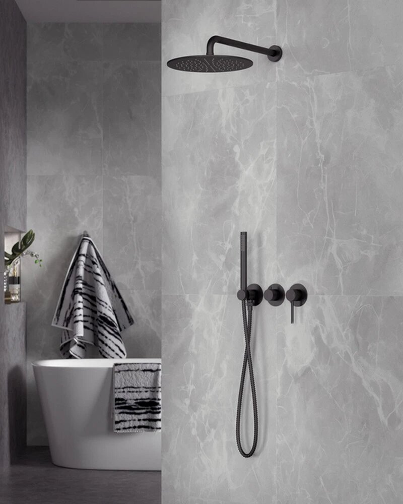 Душевая система встроенная Saona SX-2349/03SM Черный