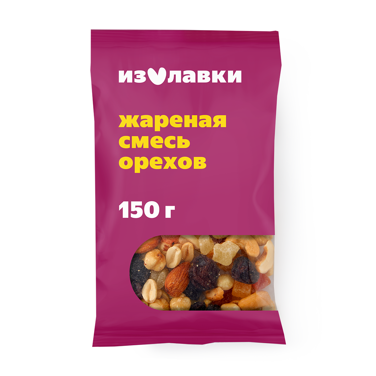 Смесь орехов и цукатов "Из Лавки", ассорти, без консервантов, 150 г