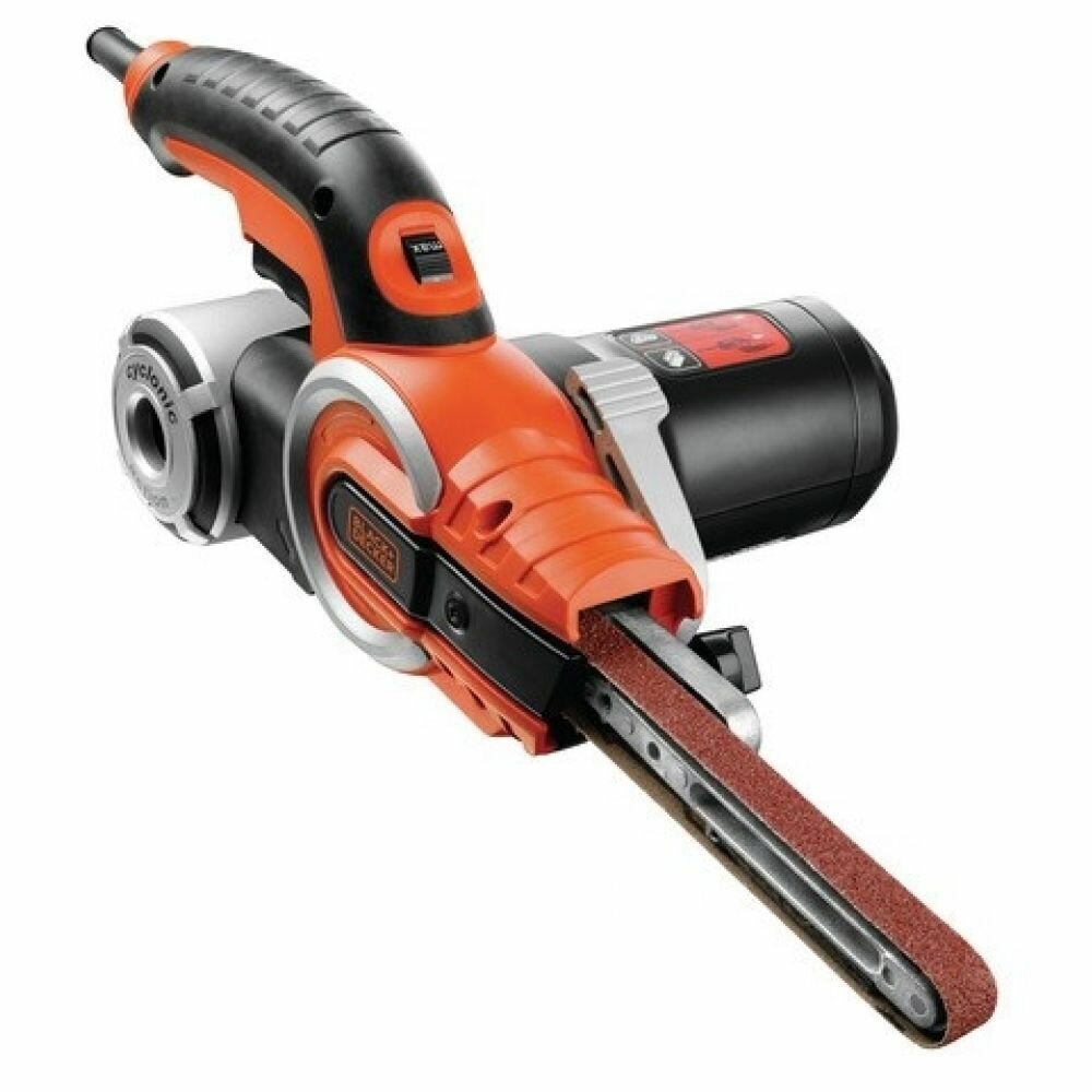 Электронапильник 400 Вт, 13х451 мм, 900-1600 м/мин BLACK+DECKER KA902EK-QS, комплект насадок, пылесюорник