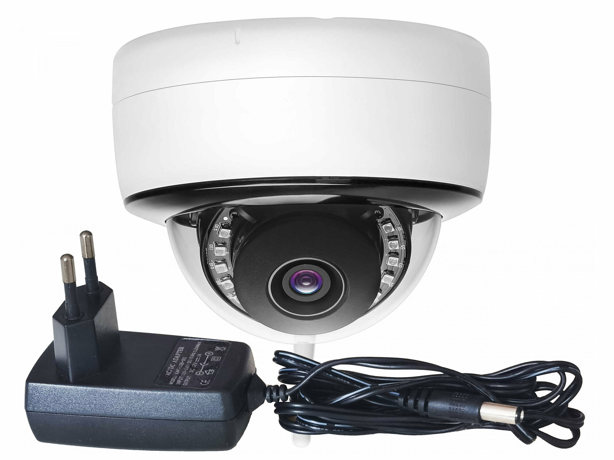 4K (8Mp) Wi-Fi камера D-210 W Линк-8G (G75520NIL) - купольная ip камера видеонаблюдения для дома. Просмотр со смартфона