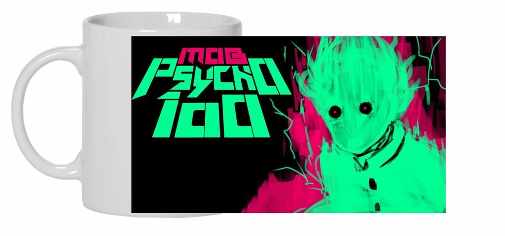 Кружка Моб Психо 100, Mob Psycho 100 №11, Обычная
