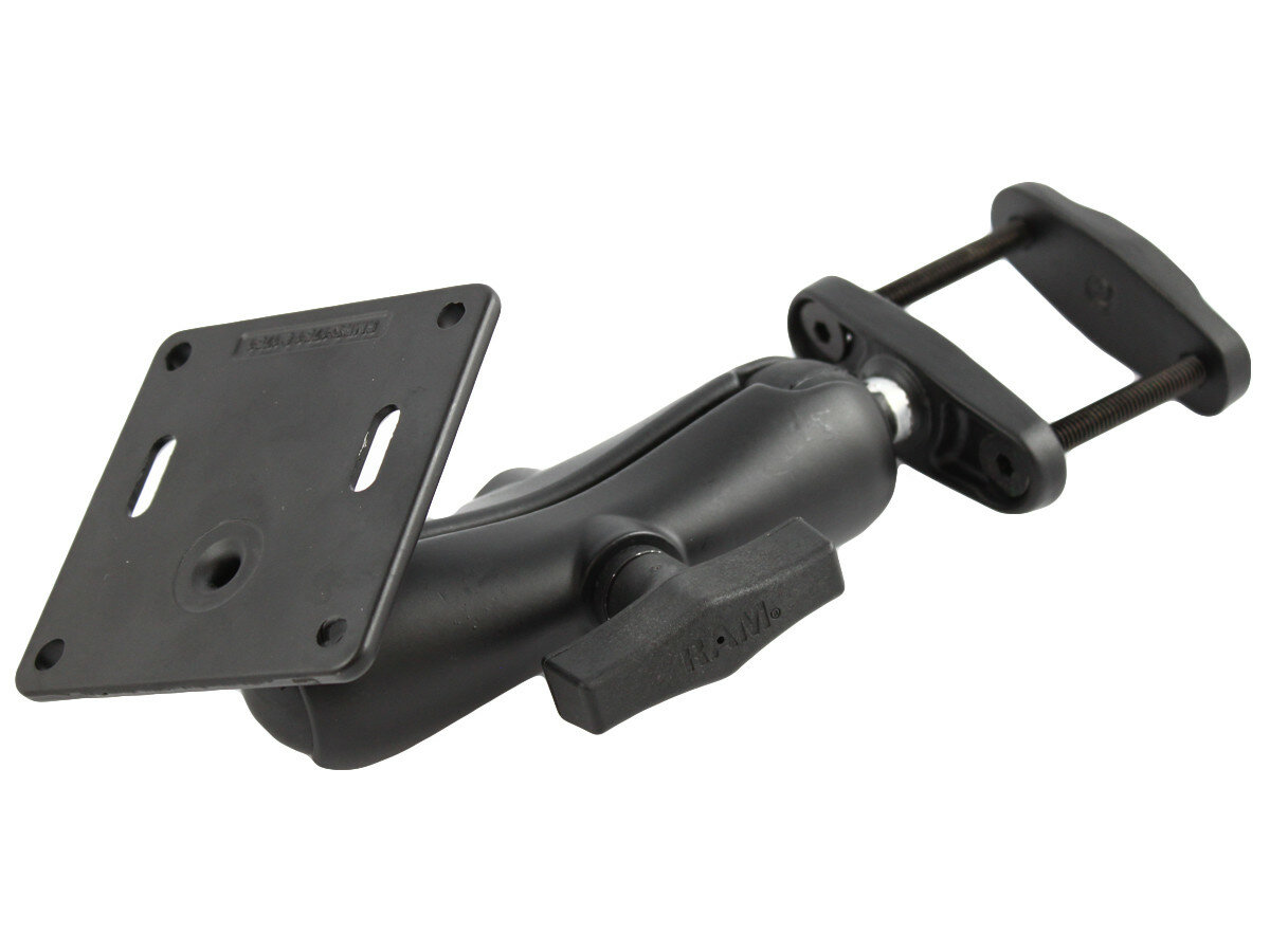 RAM-2461-247U-2 крепление RAM струбцина шир, до 51 мм муфта 140 мм VESA 75 мм шары38